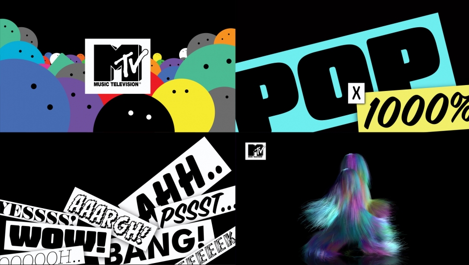 Visual identity rebrand – Universal Everything – MTV