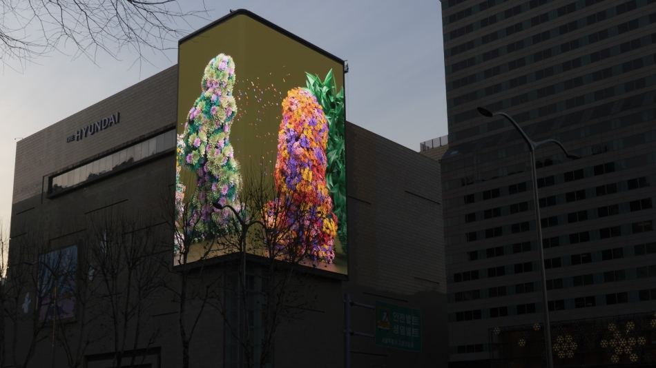 Pop art video wall – Universal Everything – Superconsumers